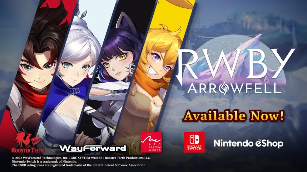 Launch Trailer για το RWBY: Arrowfell - ninty.gr